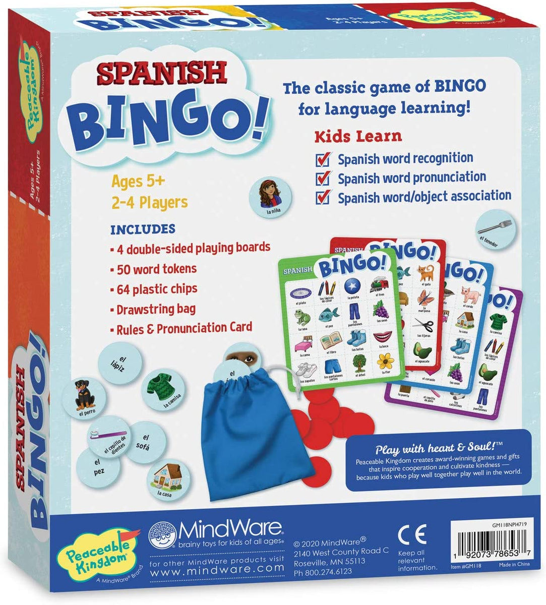 Spanish Bingo! – HUZZAH! Toys