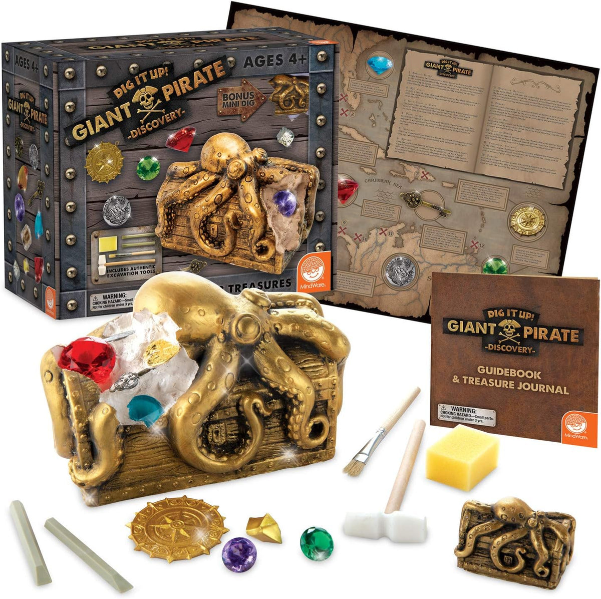 Dig It Up! Giant Pirate Discovery – HUZZAH! Toys