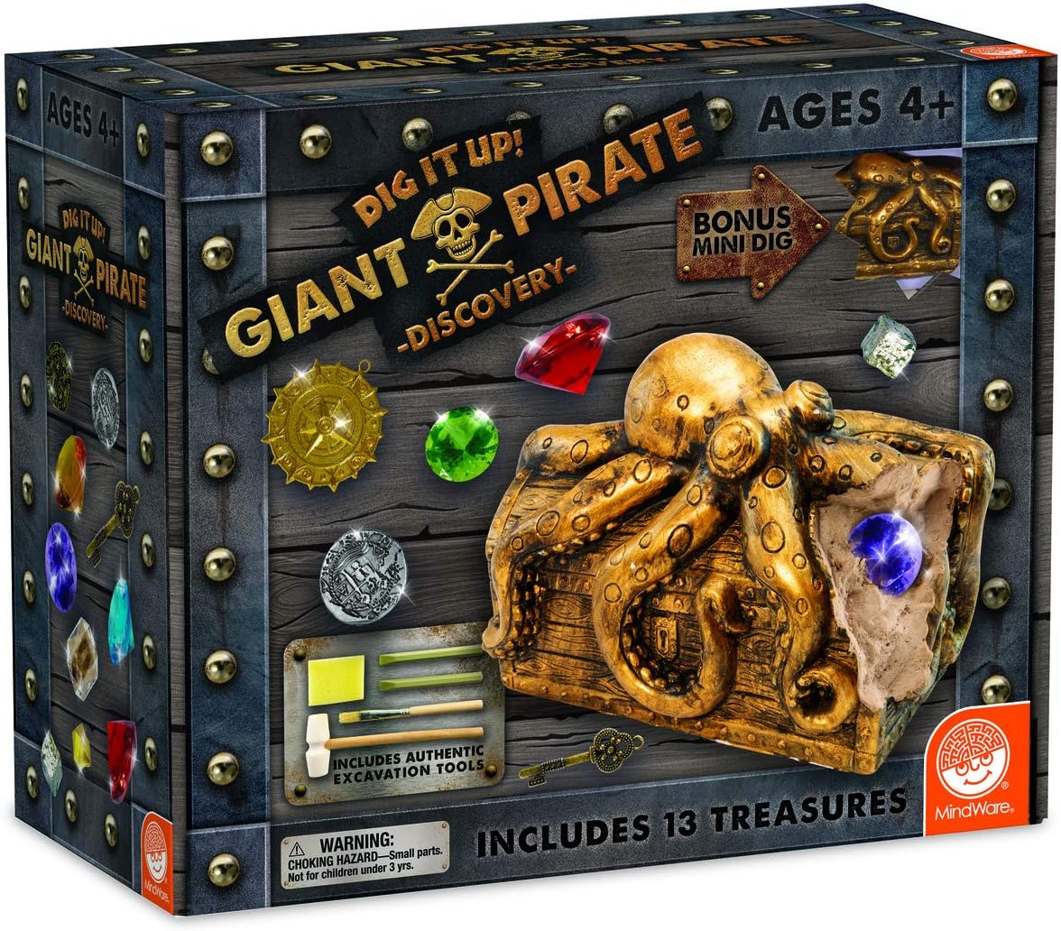 Dig It Up! Giant Pirate Discovery – HUZZAH! Toys