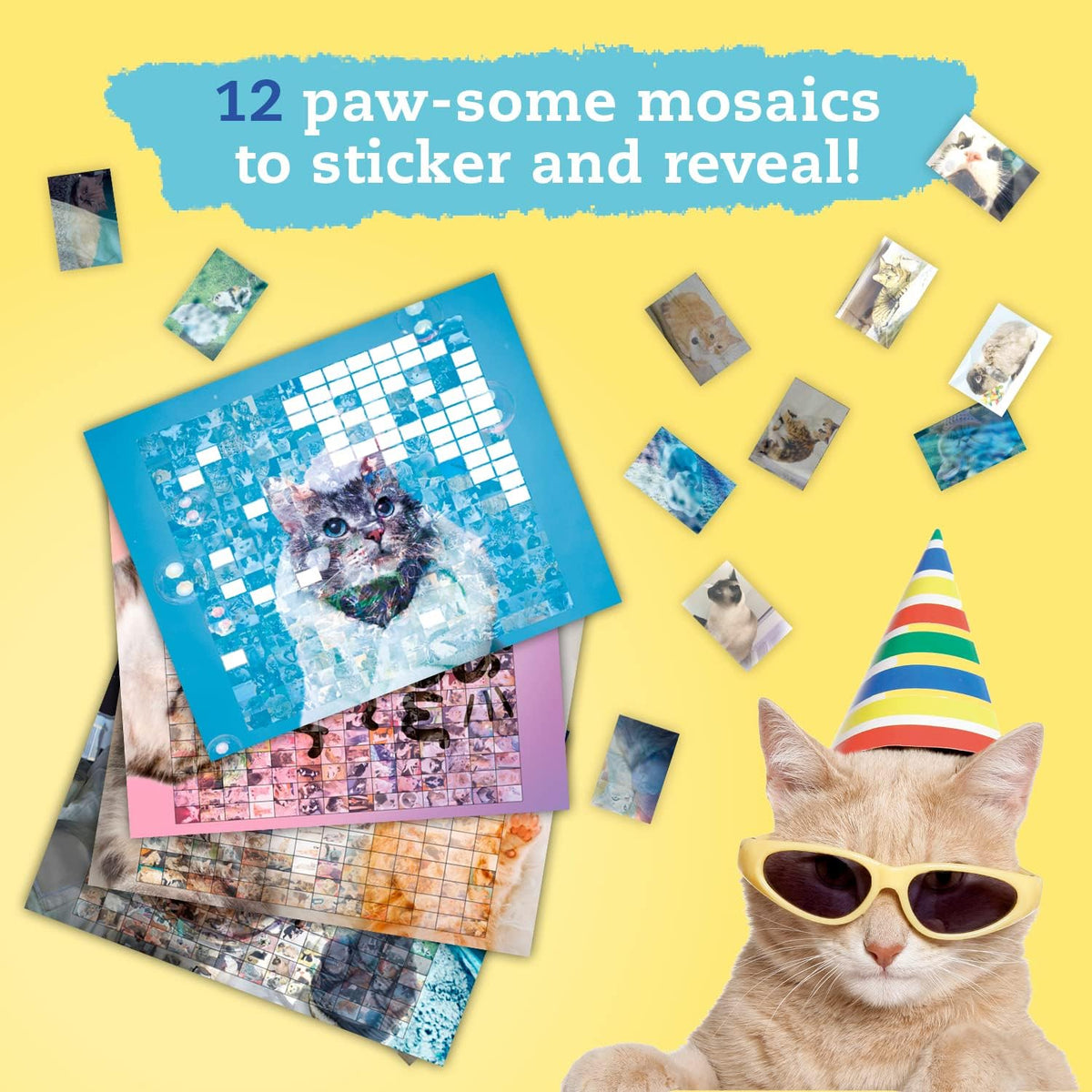 Sticker Photo Mosaics – HUZZAH! Toys