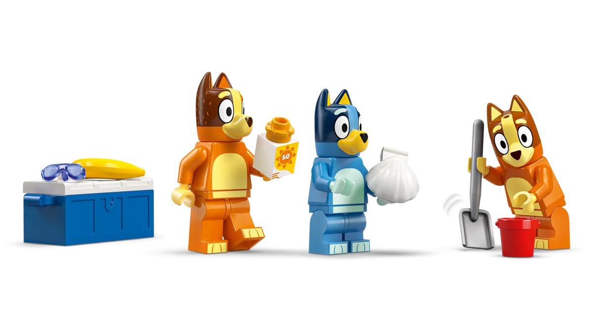 Lego 11202 - Bluey Bluey's Beach & Family Car Trip – HUZZAH! Toys