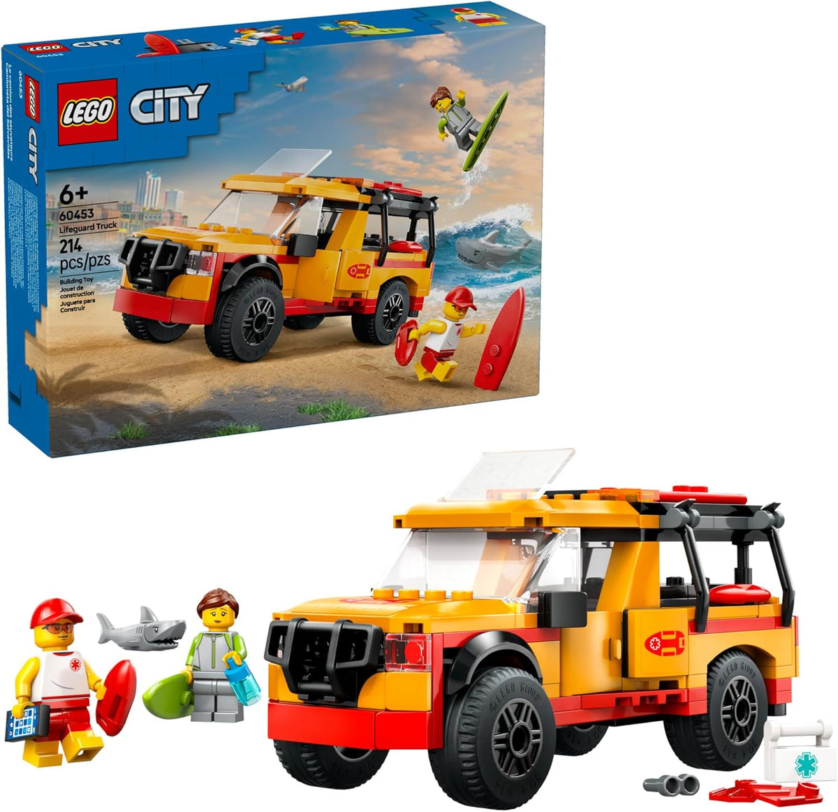 Lego 60453 - City Lifeguard Truck – HUZZAH! Toys