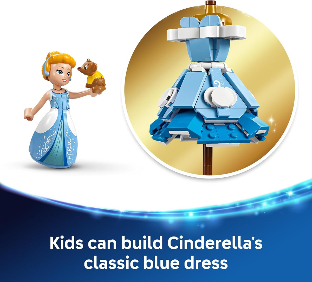 Lego 43266 - Disney Cinderella's Dress – HUZZAH! Toys