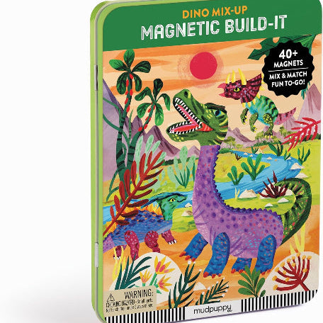 Magnetic Build-It Dino Mix Up – HUZZAH! Toys