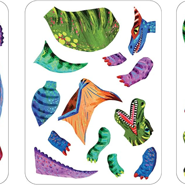 Magnetic Build-It Dino Mix Up – HUZZAH! Toys