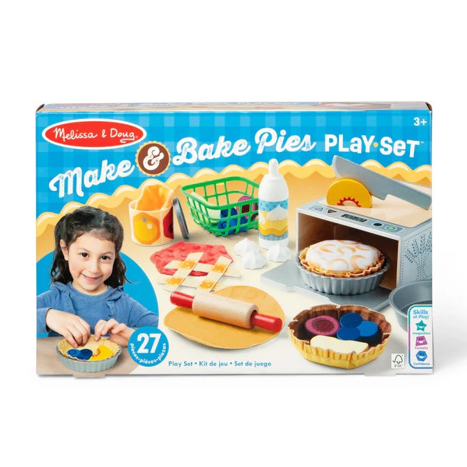Make & Bake Pies Play Set – HUZZAH! Toys