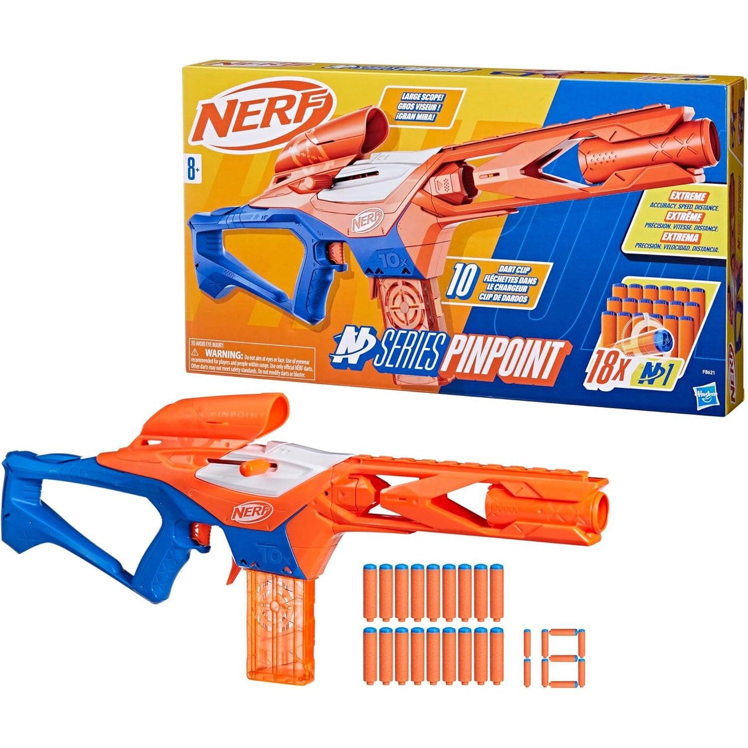 Dart Blaster String Priming N1 Darts Official Licensed Nerf Minecraft ...