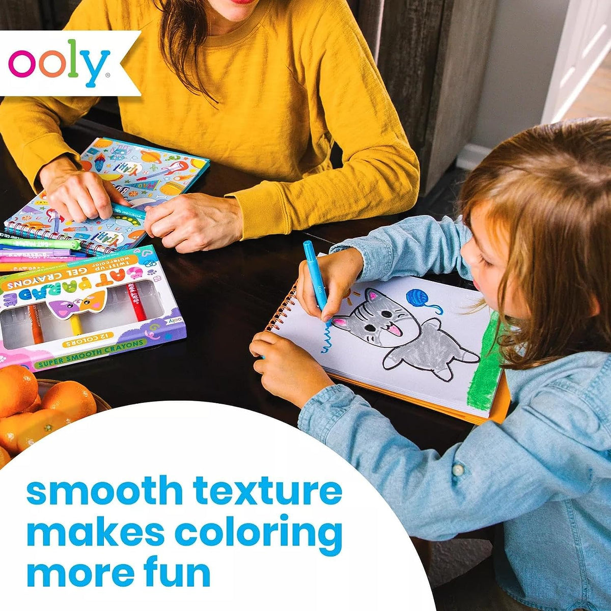 Cat Parade Watercolor Gel Crayons – HUZZAH! Toys