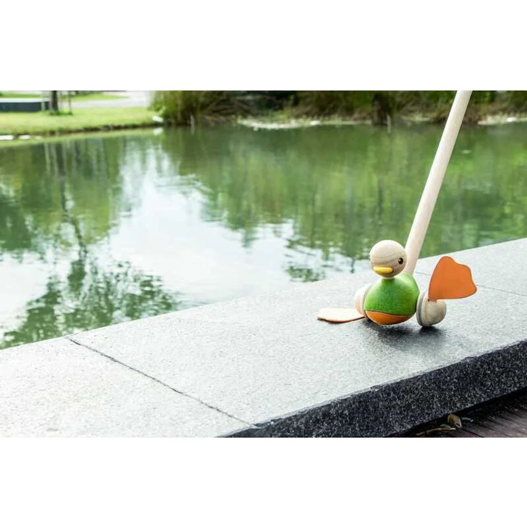 Push Along Duck – HUZZAH! Toys