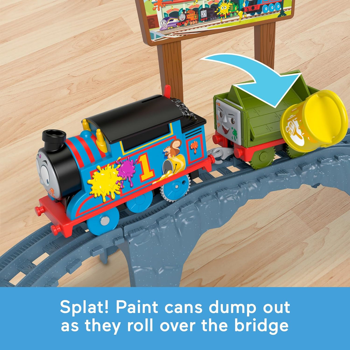 Thomas & Friends Paint Delivery Set – HUZZAH! Toys