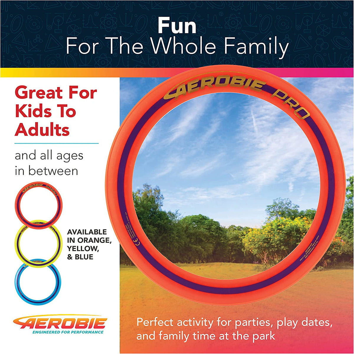 Aerobie Ring Outdoor Flying Disc – HUZZAH! Toys