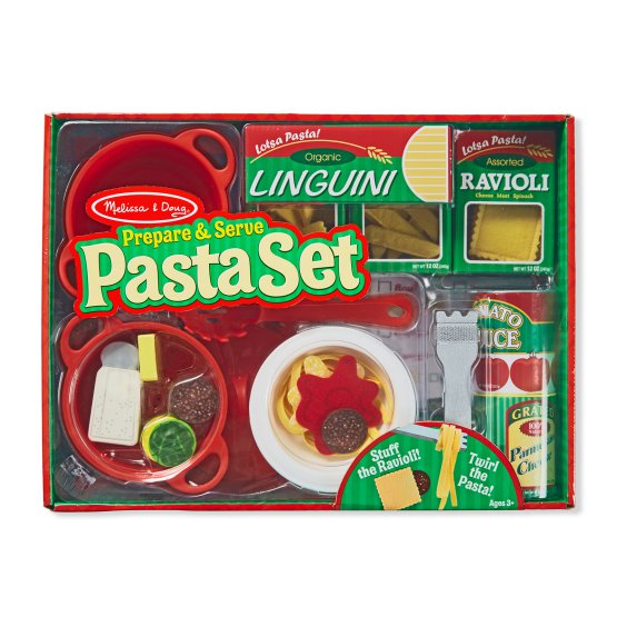 Prepare & Serve Pasta Playset – HUZZAH! Toys