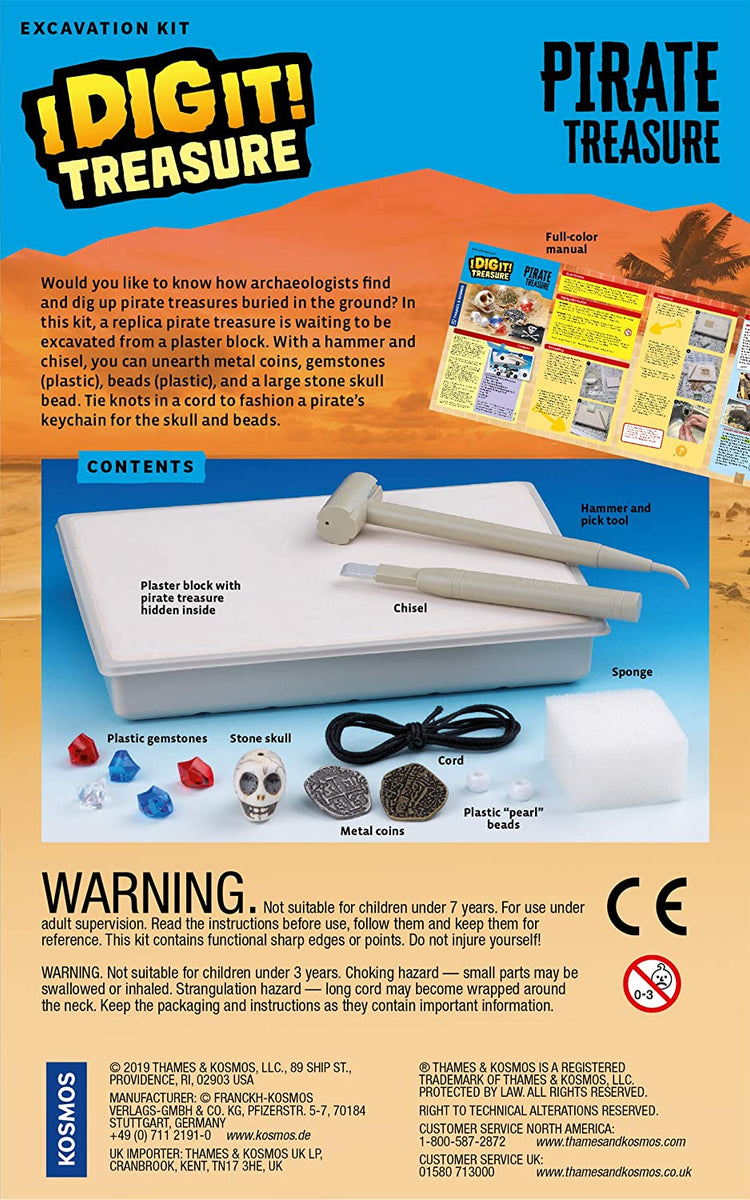 I Dig It! Pirate Treasure – HUZZAH! Toys