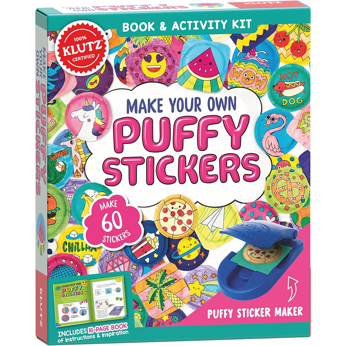 Make Your Own Puffy Stickers – HUZZAH! Toys