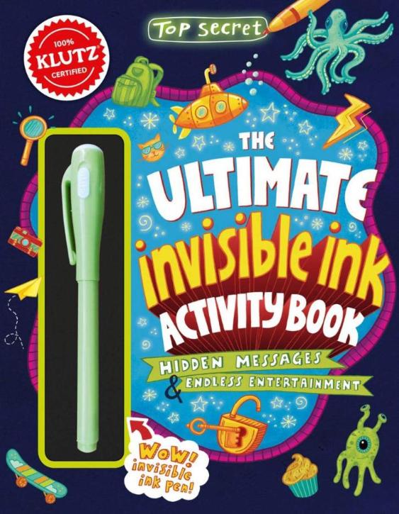 The Ultimate Invisible Ink Activity Book – HUZZAH! Toys