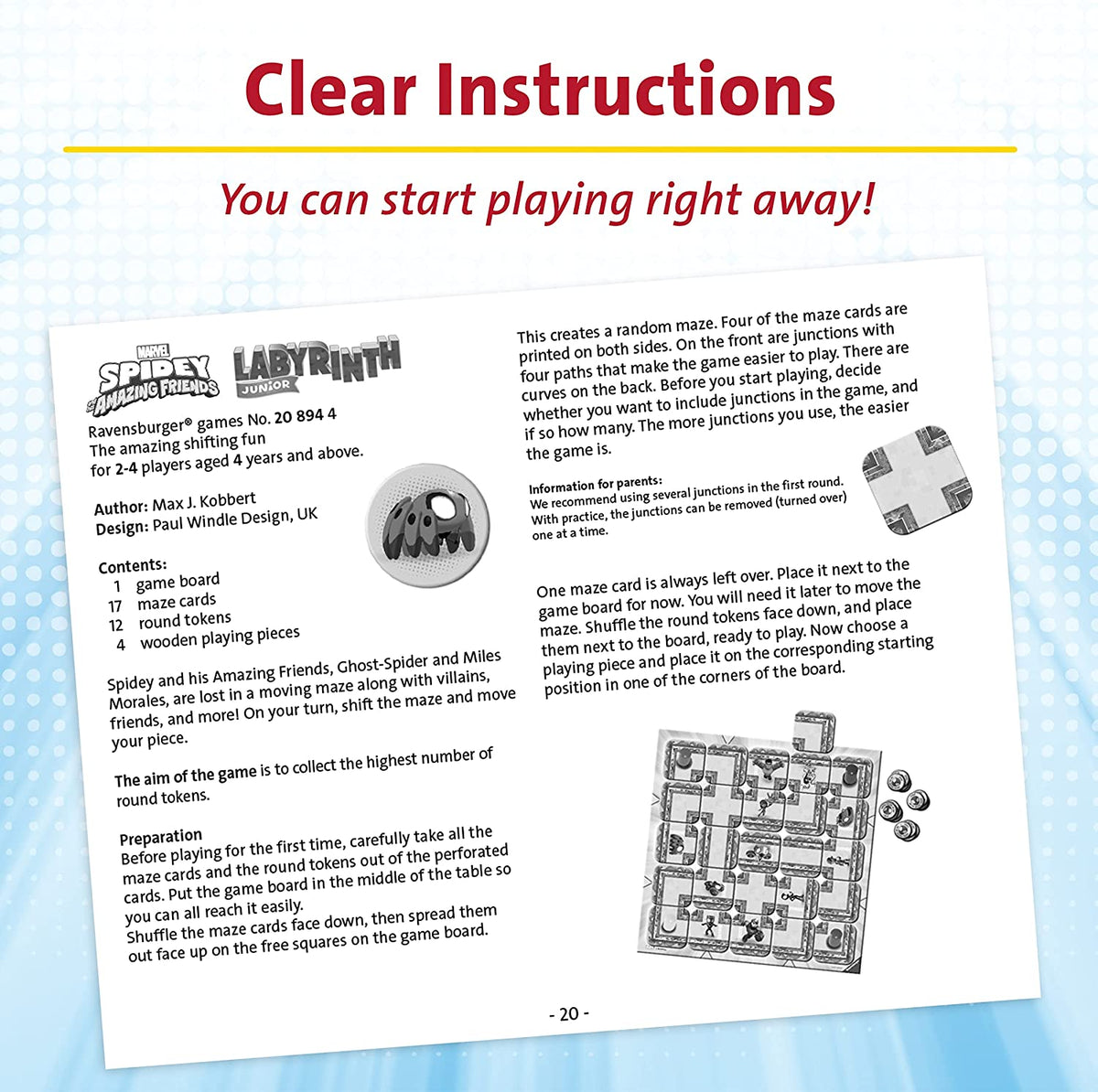 Spidey and his Amazing Friends Labyrinth Junior – HUZZAH! Toys